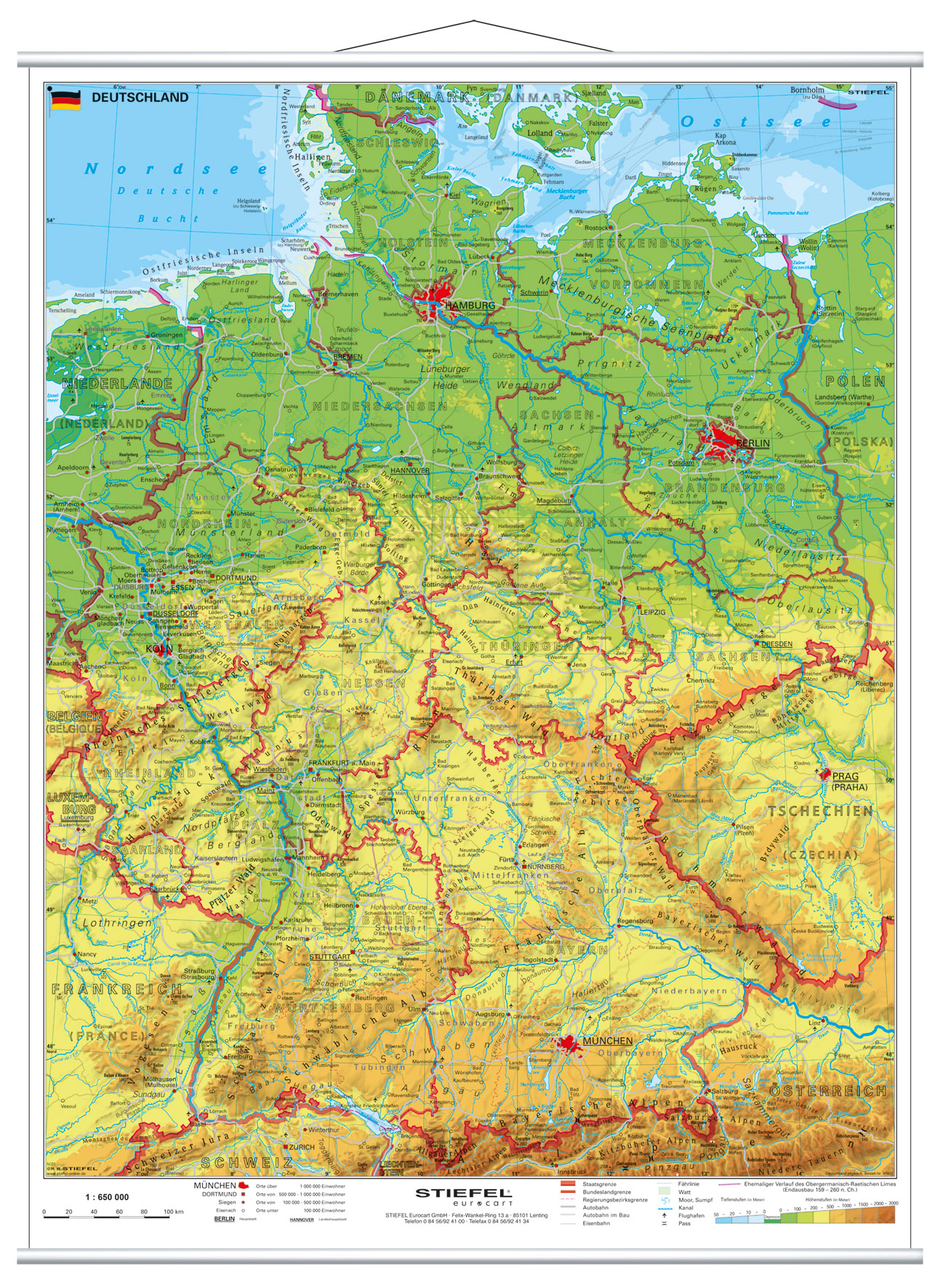 DUO Deutschland physisch/politisch - Lerndino.de