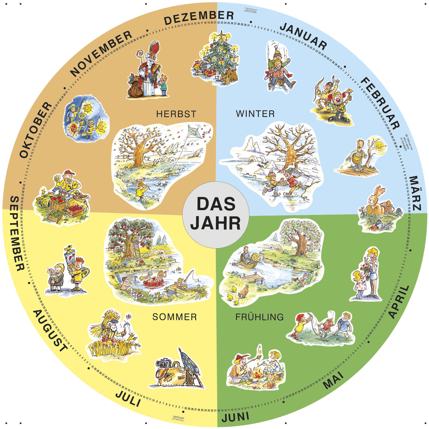 Morgenkreis " Das Jahr" - Lerndino.de